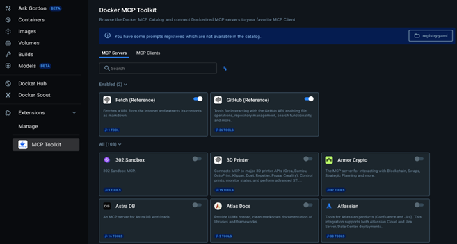 Getting Hands-On with the Docker MCP CLI